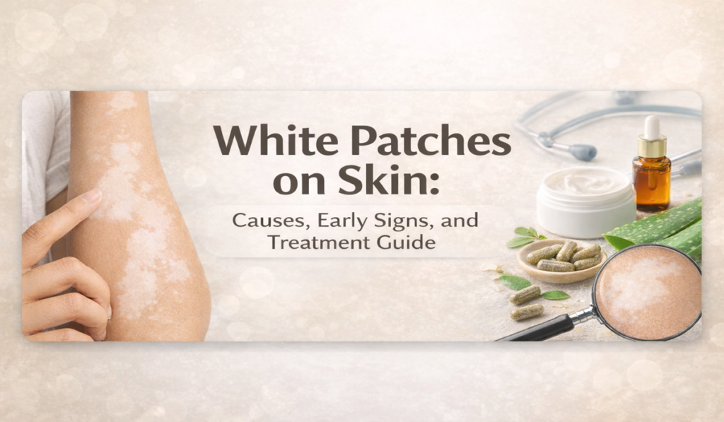 White Patches on Skin: Causes, Symptoms & Treatment